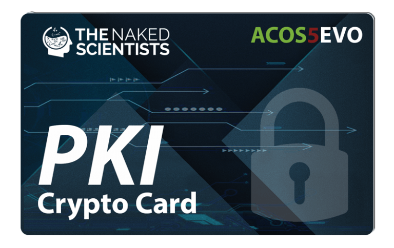 ACOS5-EVO PKI Smart Card (Contactless) – The Naked Scientists